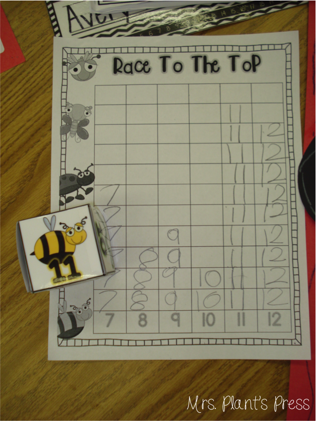 Bees and Math Centers - Primary Press