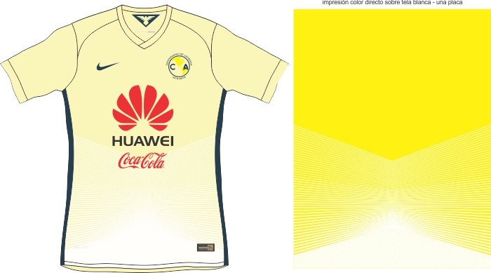 America 2016 camiseta centenario