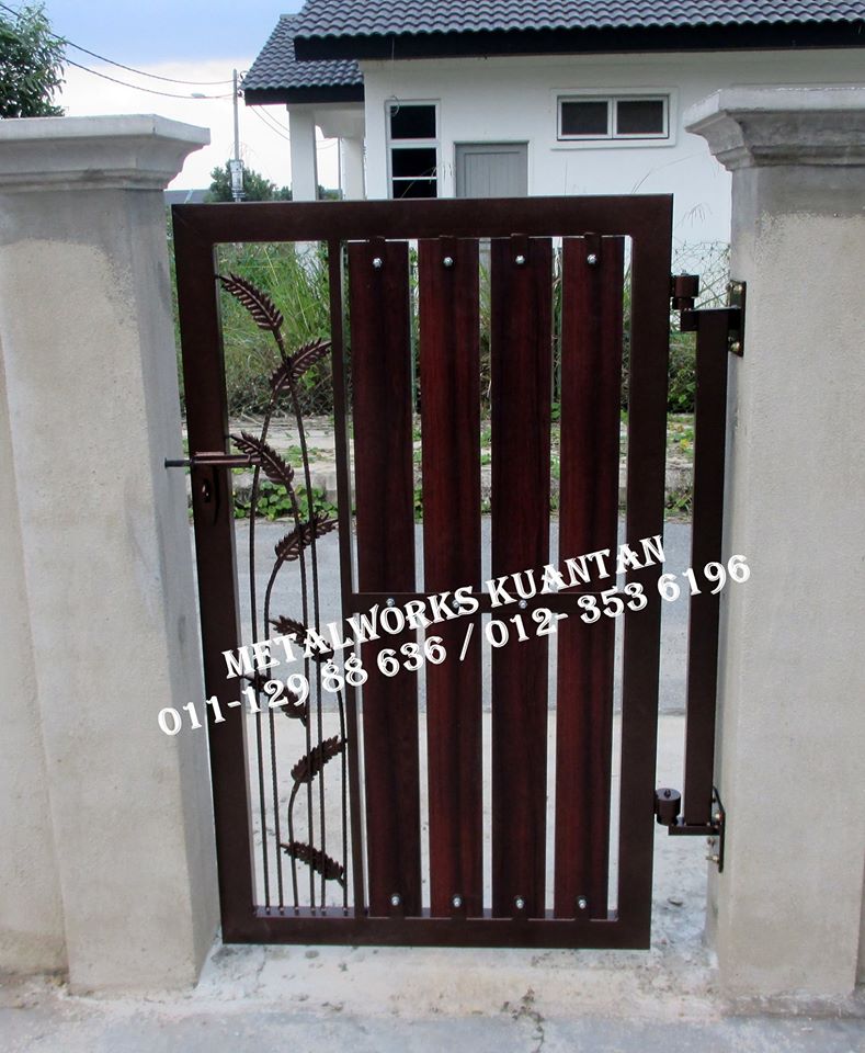 PAGAR DESIGN BUNGA PADI