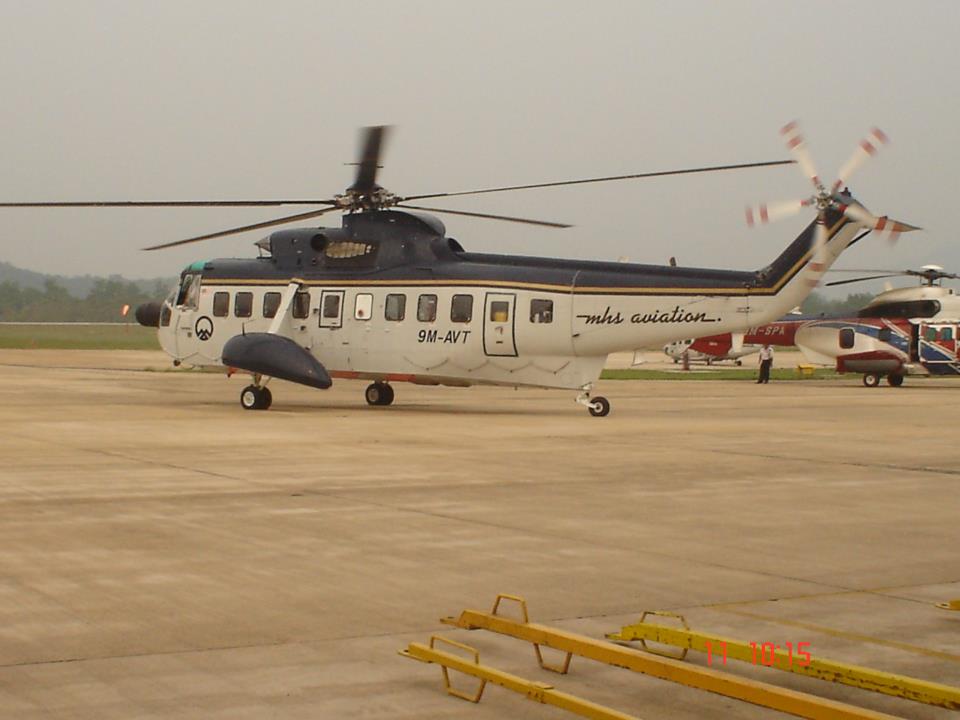 (MHS AVIATION CADET PILOT): MHS AVIATION HELICOPTER MODEL EC225 LP MARK 2.