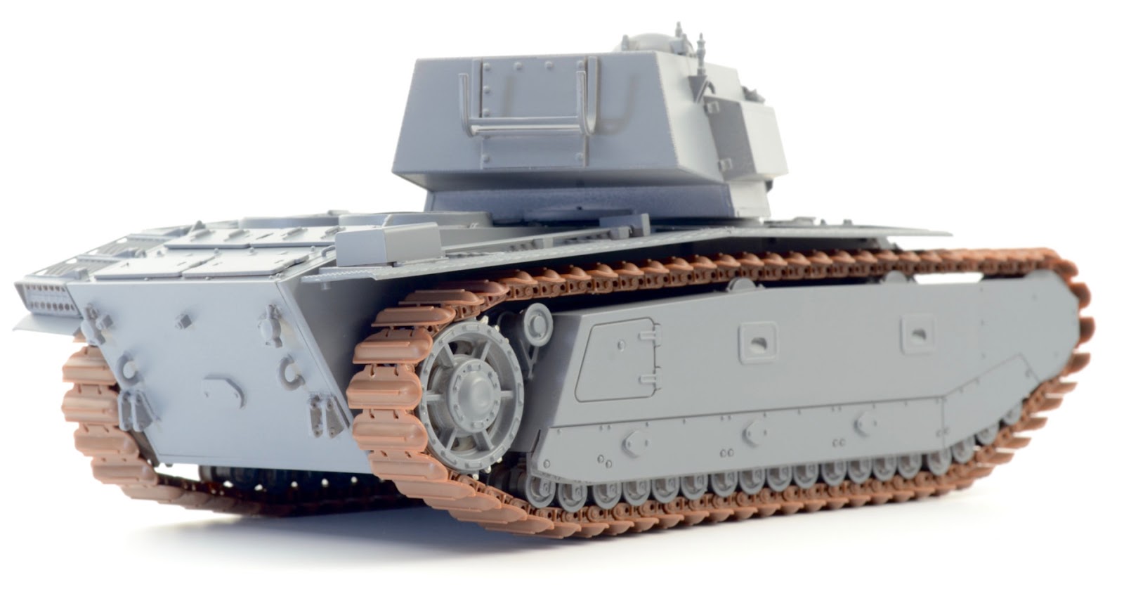 The Modelling News: Build Review: 35th scale ARL-44 Heavy French Tank ...