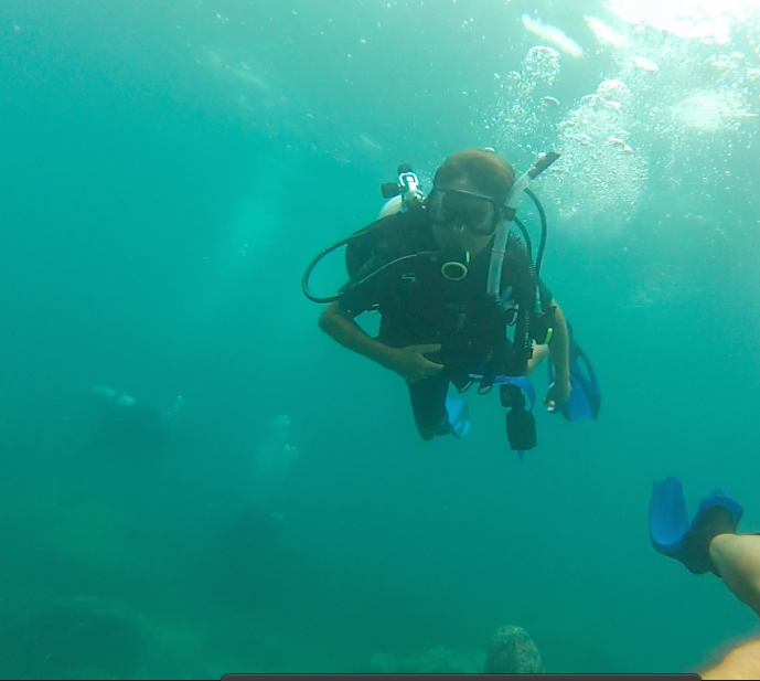 Family Circus: My First Scuba Dive - by Tristan