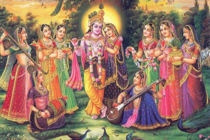 Kisah Cinta Krisna Dengan Dewi Rukmini, Pernikahan Krisna Rukmini ...