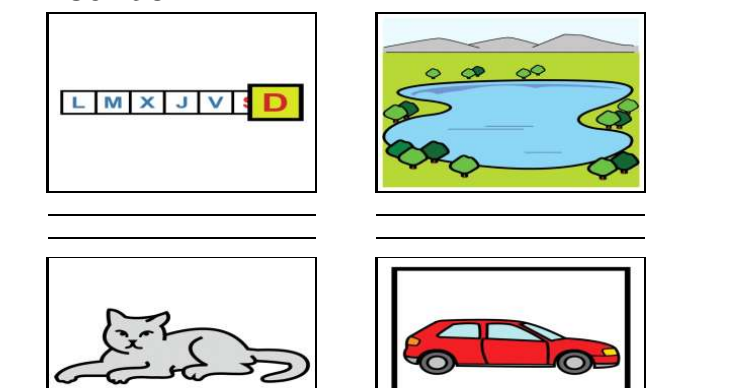 MATERIALS DE LOGOPEDIA: EJERCICIOS DE PAPEL CON LOS FONEMAS /GA/ Y /GO/