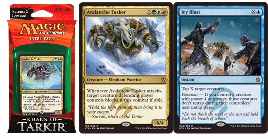 MTG Realm: Khans of Tarkir Intro Pack Decklists