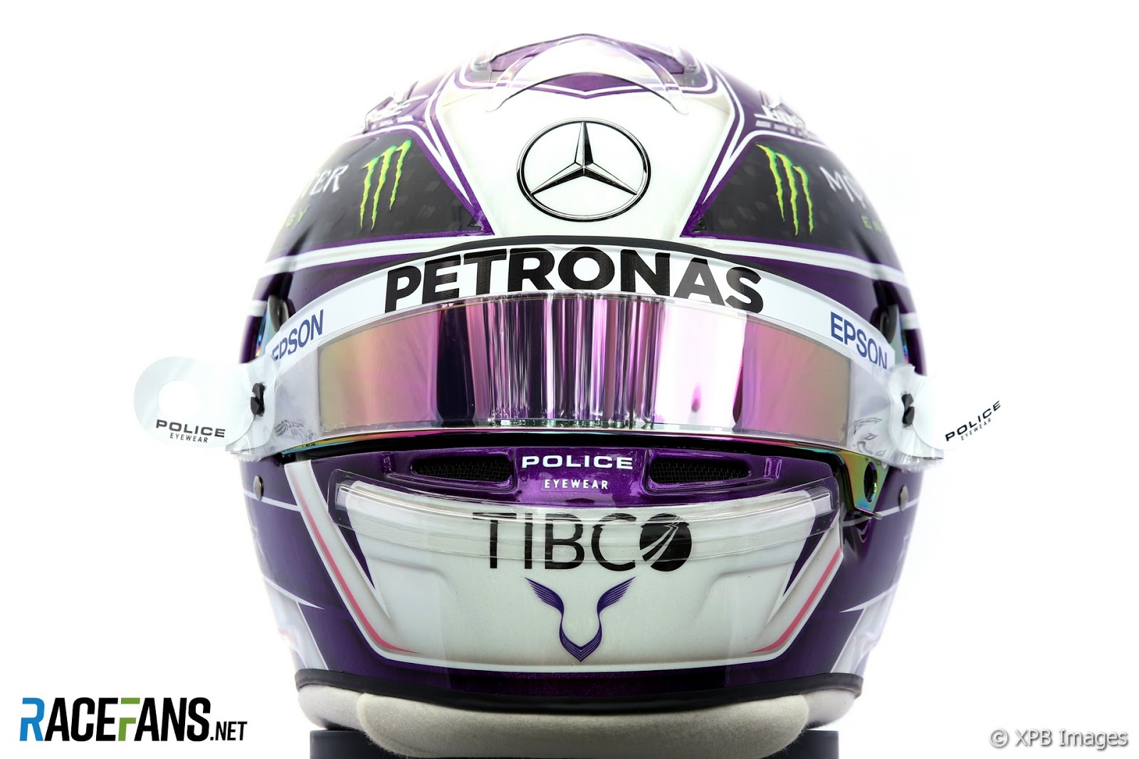 Racing Helmets Garage: Bell HP77 L.Hamilton 2020