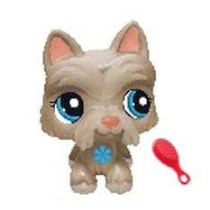 Littlest Pet Shop Series 1 Pet Surprise Scottie (#G7 - #81) Pet | LPS Merch