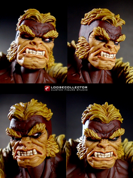 Loosecollector Custom Figures Archive: Sabretooth (Jim Lee costume)