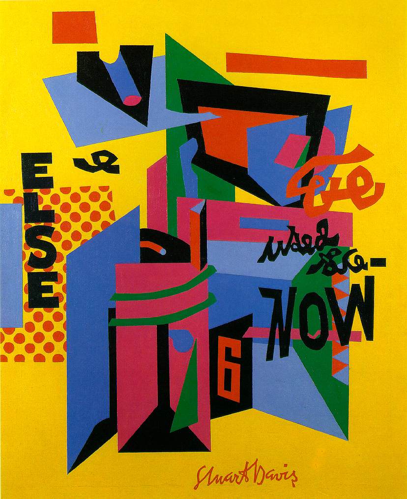 Stuart Davis 1894-1964 ~ Abstract painter | Tutt'Art@ | Pittura ...