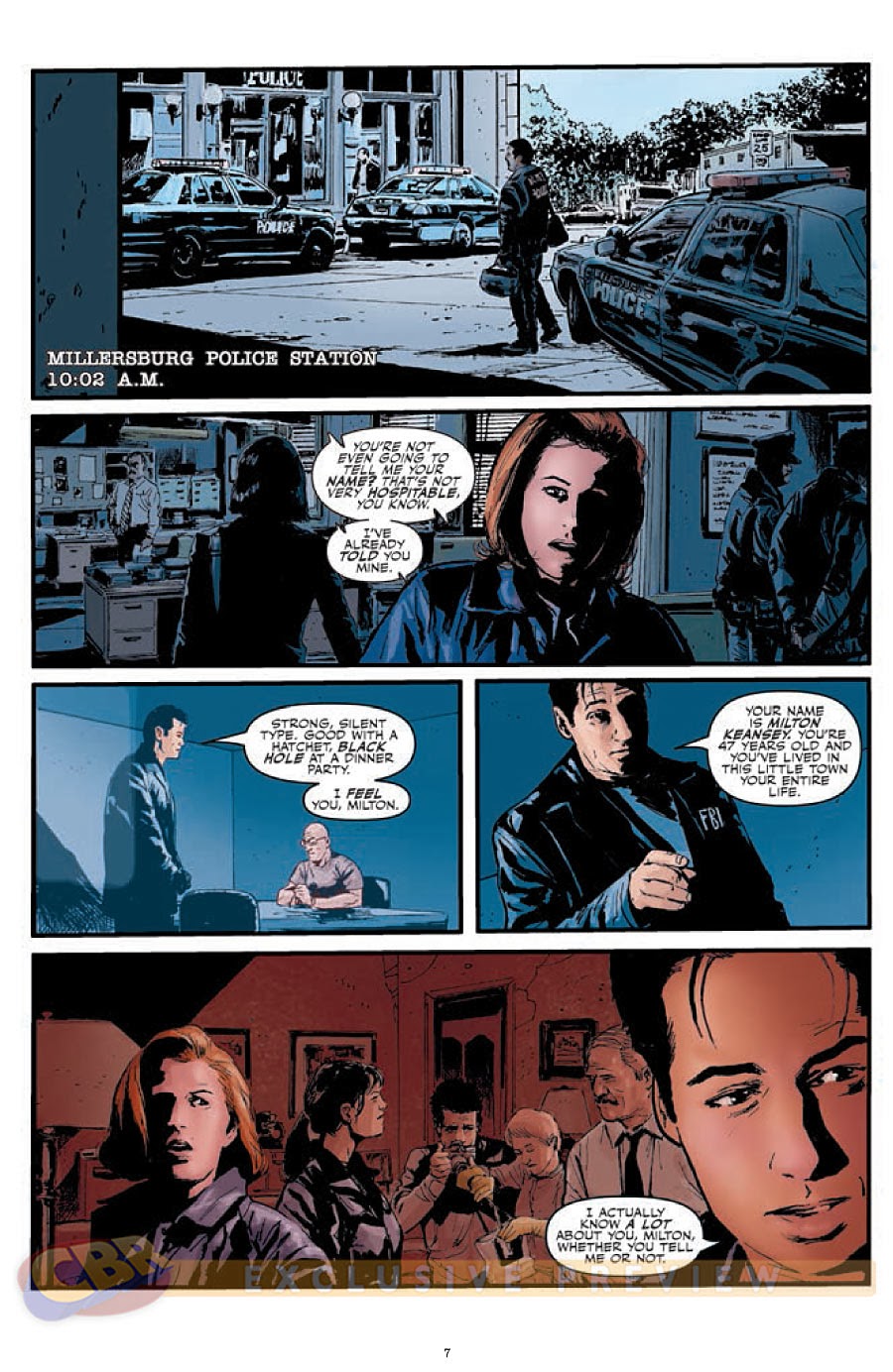 COMICS PREVIEW: THE X-FILES: SEASON 10 #9 | Duchovny Central