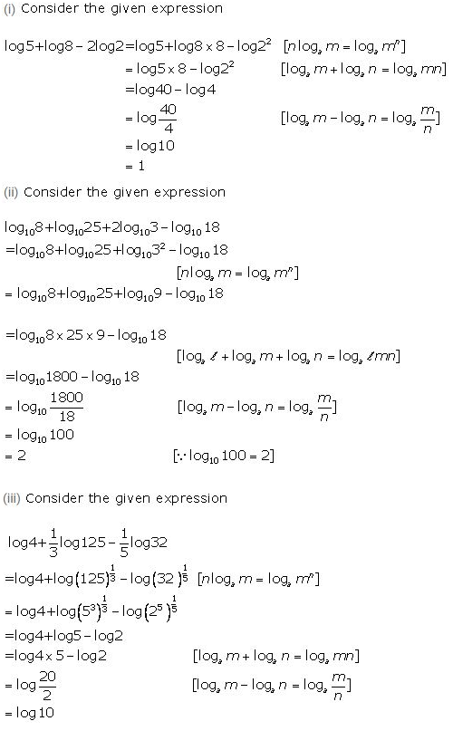 Selina Chapter 8 Logarithms ICSE Solutions Class 9 Maths