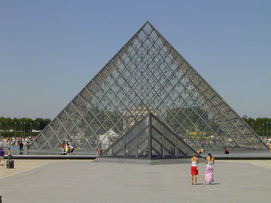 Louvre Pyramid - Most Famous Places