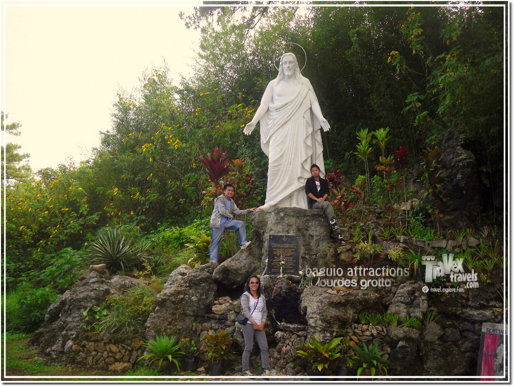 Stairs to the Lourdes Grotto in Baguio - Travex Travels - Travel ...