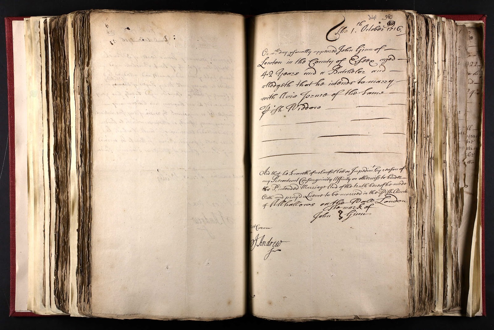 Ginn family of Hertfordshire: John Ginn of Great Hormead d. unknown