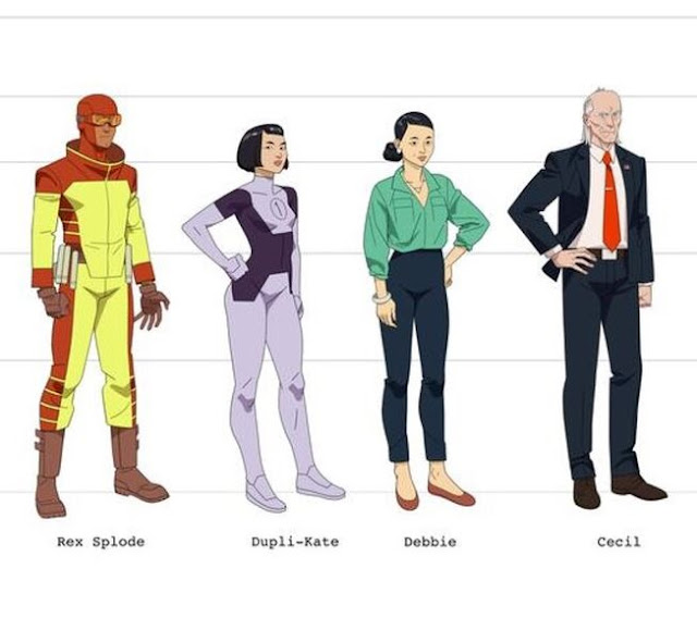 INVENCIBLE: ¡Imágenes de los personajes de la serie animada de Amazon ...
