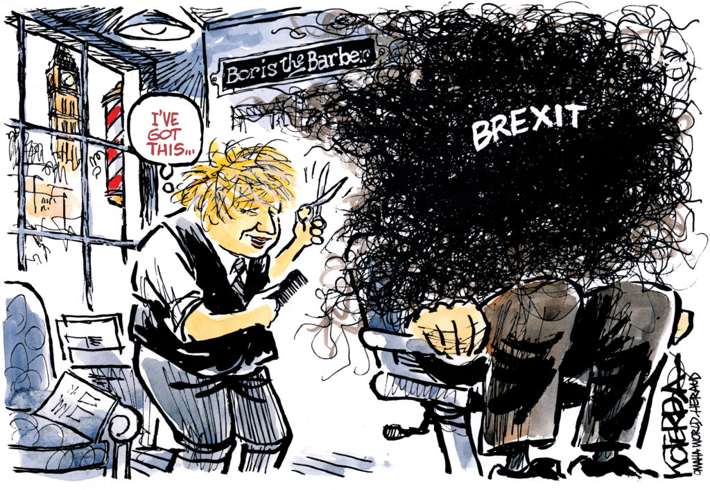 ΤΟ ΗΜΕΡΟΛΟΓΙΟ ΤΟΥ ΑΝΤΩΝΗ ΤΡΙΦΥΛΛΗ : Boris Cartoons 27/8/19