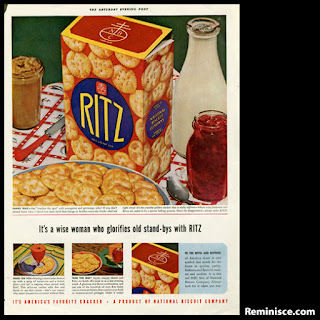 Linnea's Bottles and History Blog : A Short History of the Ritz Cracker