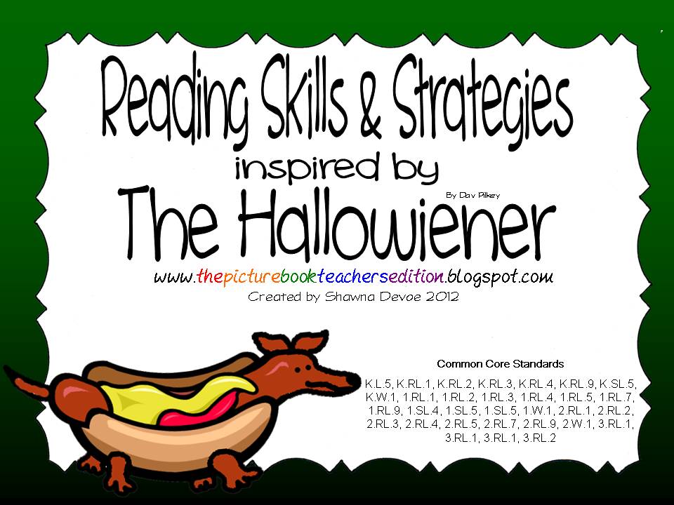 The Hallo-wiener by Dav Pilkey - Teaching Ideas | The Picture Book ...