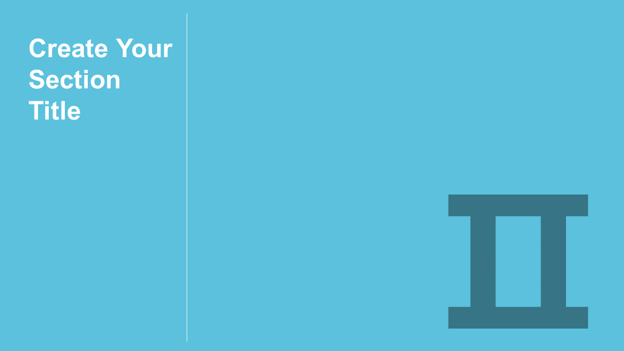 Vertical Split PowerPoint Templates - PowerPoint Free