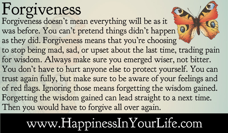 Forgiveness - This Time