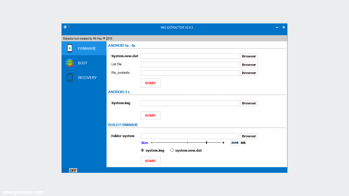 IMG Extractor V2.6.3 (Updated) Official Portable Setup - GSMWARE