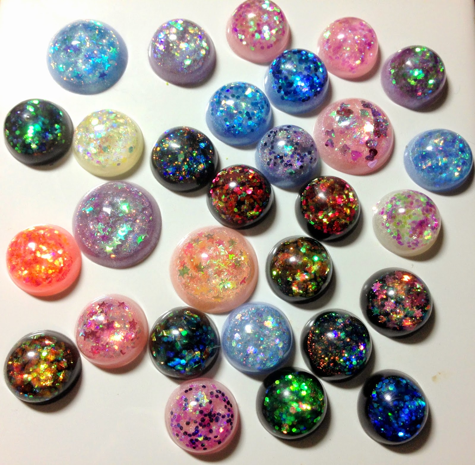 Artful Evidence: Resin Pieces