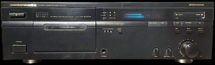 stereonomono - audio Hi Fi Compendium - 14 years on-line: Marantz SD-40 cassette deck