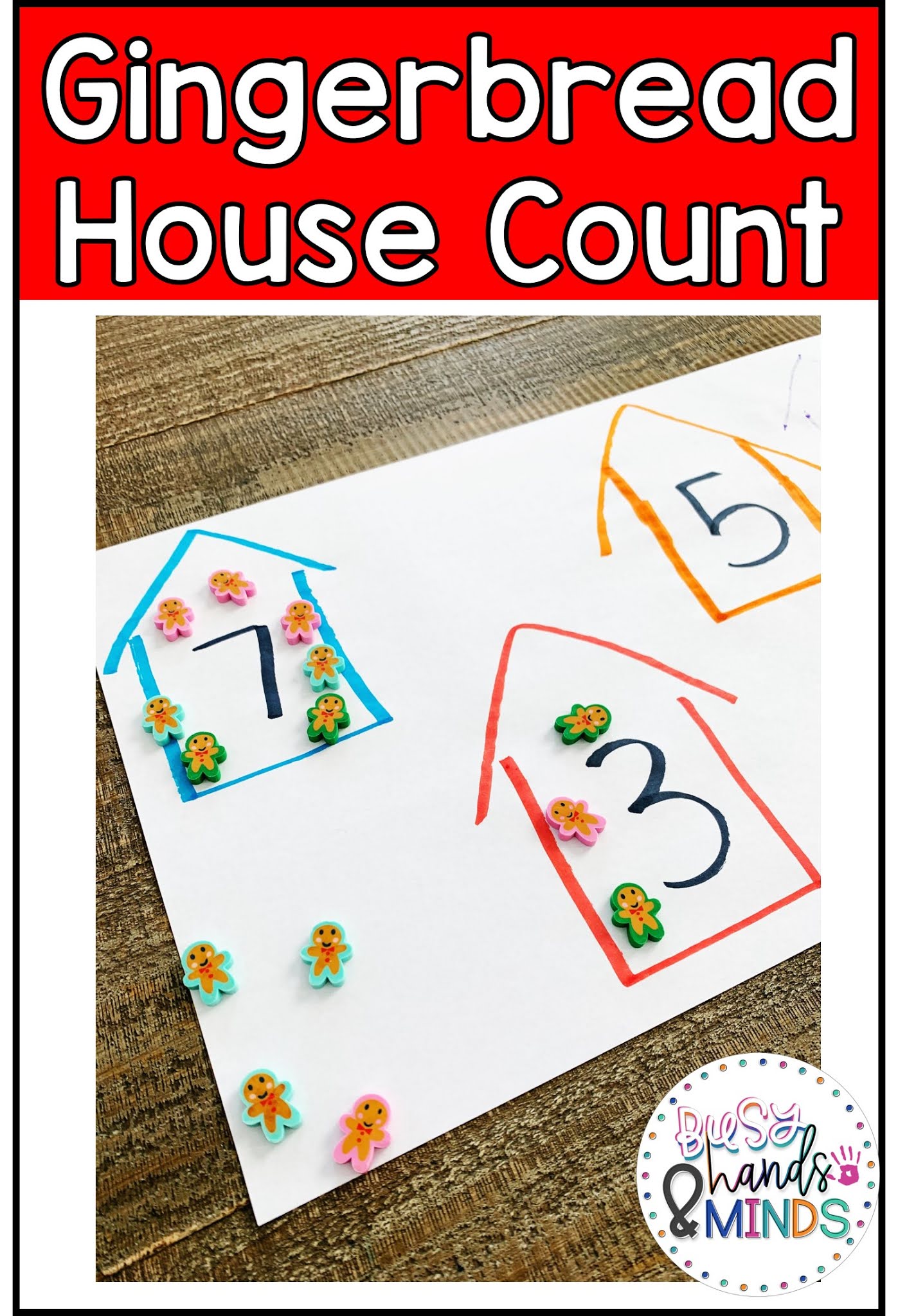 Gingerbread Preschool Pack | Busy Hands and Minds