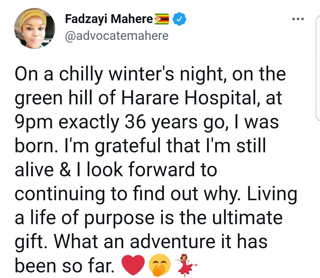 MAHERE TURNS 36 | Mafaro