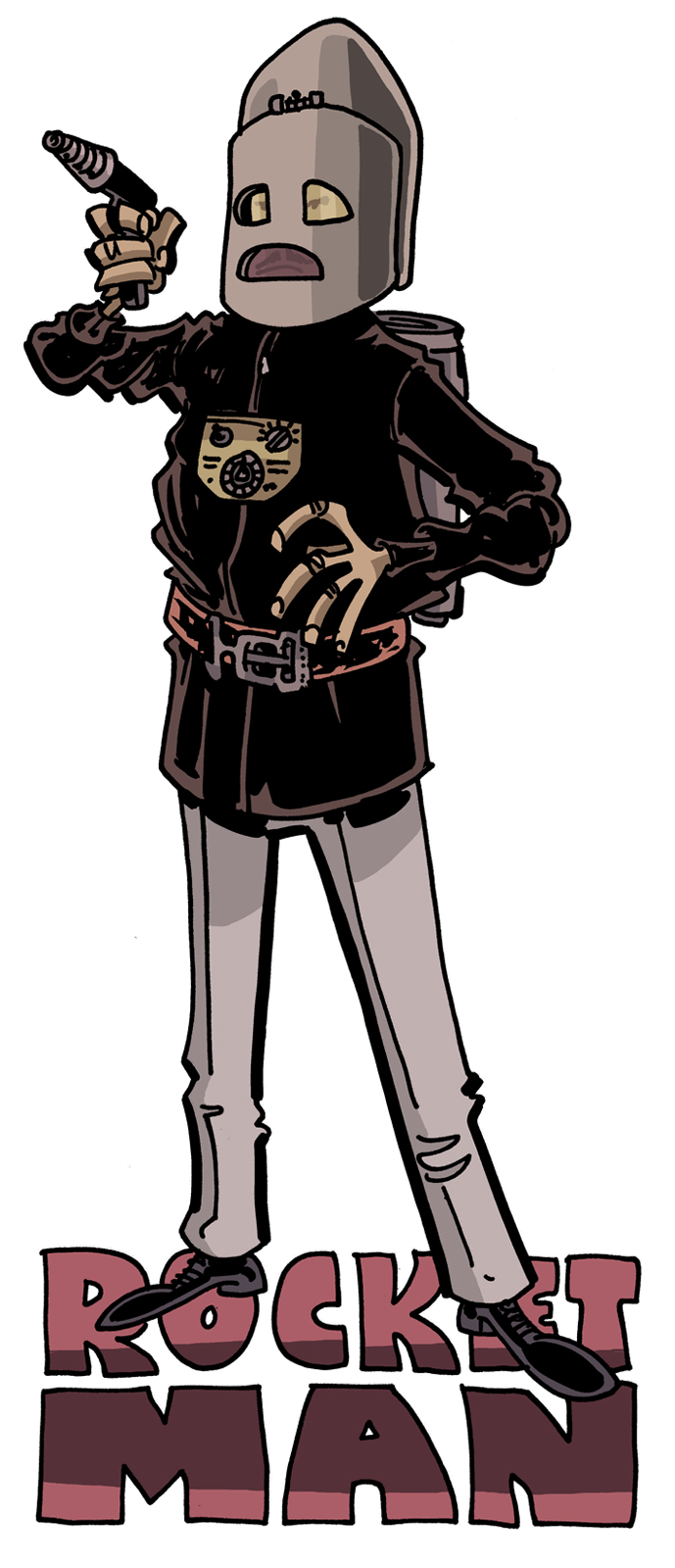 Chris Schweizer's Old Blog: Character-a-Day: King of the Rocket Men