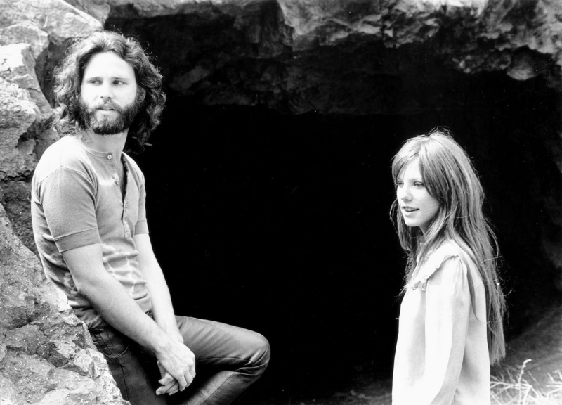 Jim Morrison and His Girlfriend Pamela Courson Taken by Edmund Teske in ...