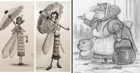 Design Stack: A Blog about Art, Design and Architecture: Drawings of ...