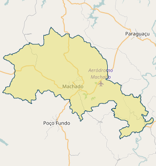 MACHADO / MINAS GERAIS / BRAZIL (2.844 / 5.570) POPULAÇÃO: 42.413 ...