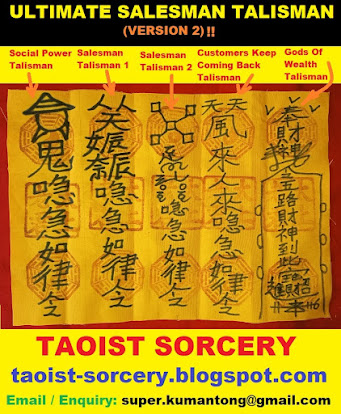 TAOIST SORCERY: Ultimate Salesman Talisman