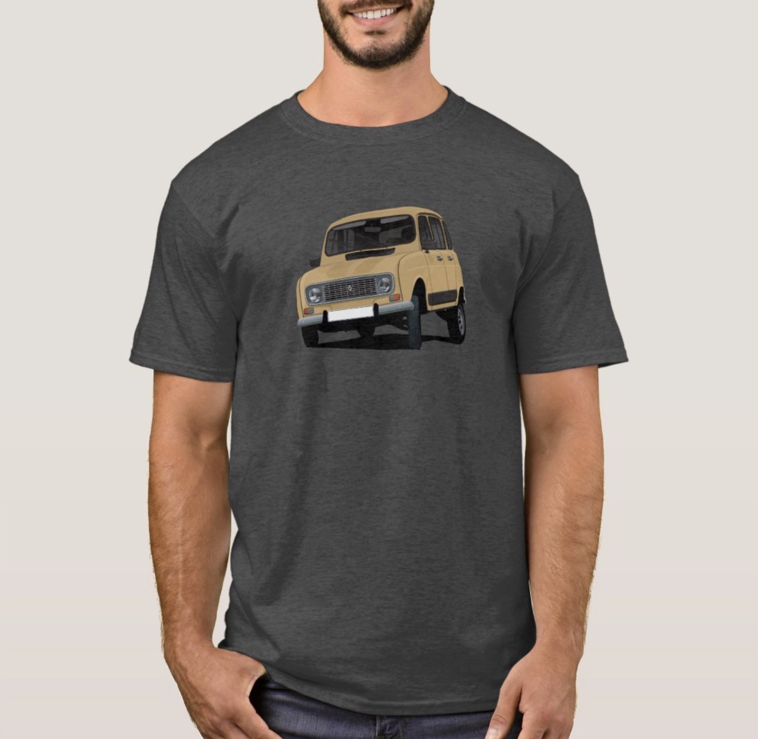 Renault 4 T-shirt | Car shirts | Classic, retro and vintage cars