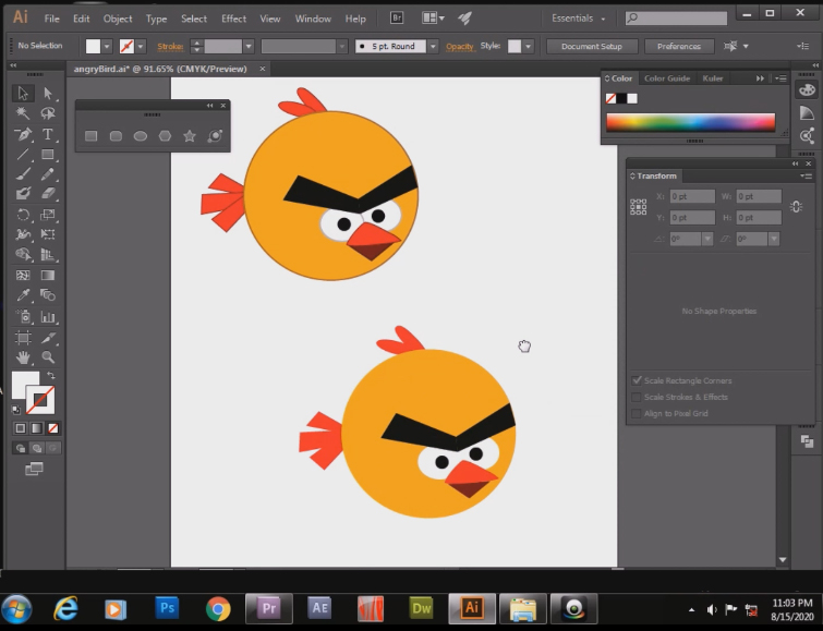 Adobe Illustrator Beginners Guide Session 12 Convert Drawing Into