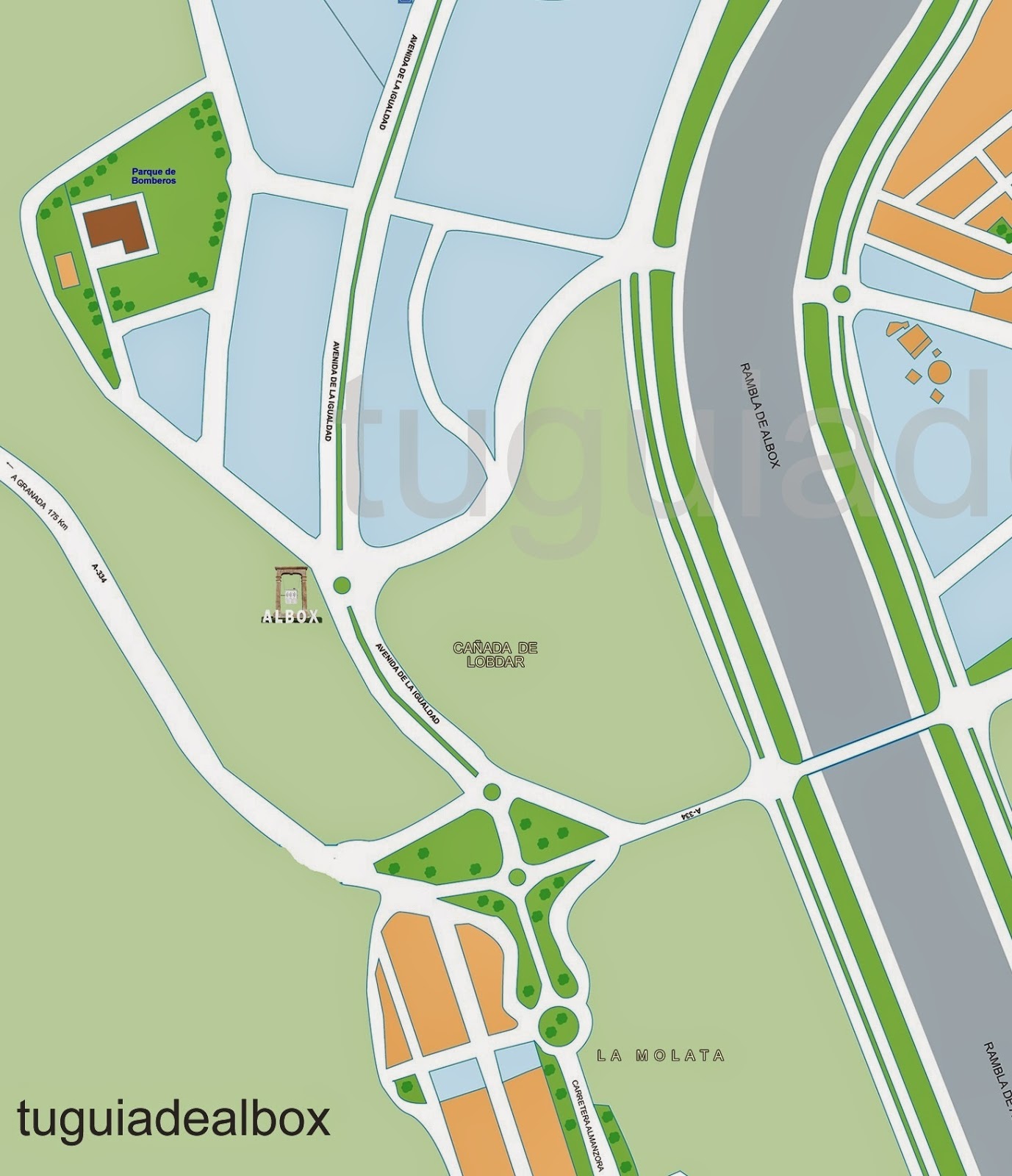 tuguiadealbox: Plano de Albox
