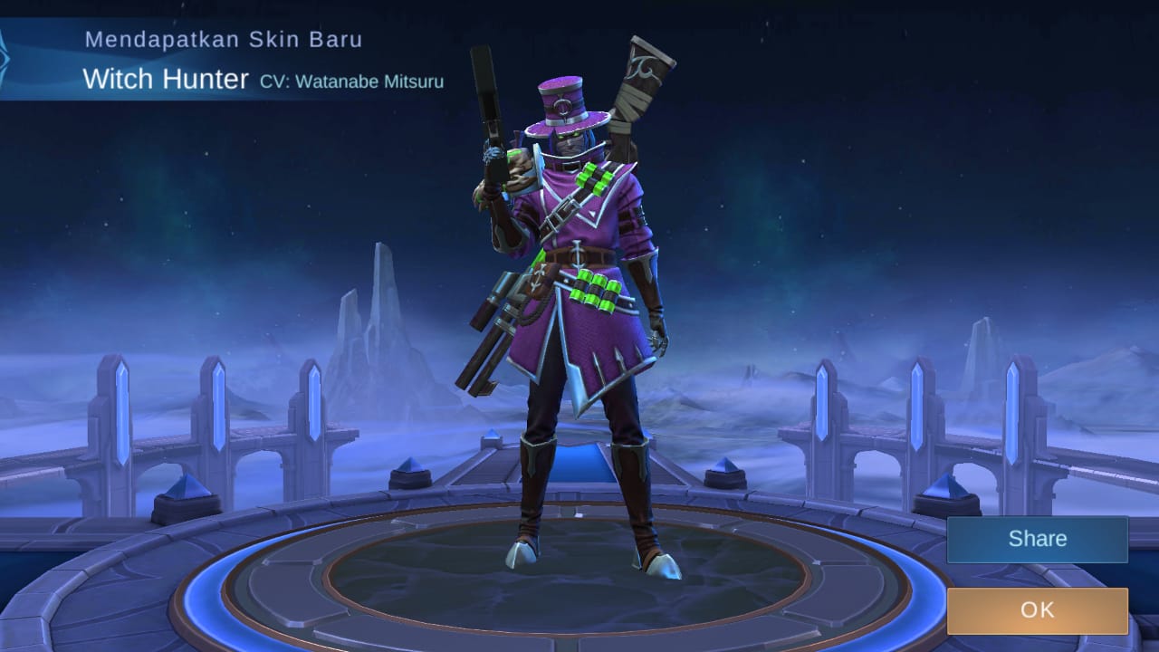 Cado Balog: Skin Eksklusif Season 15 Mobile Legends (Witch Hunter dari ...
