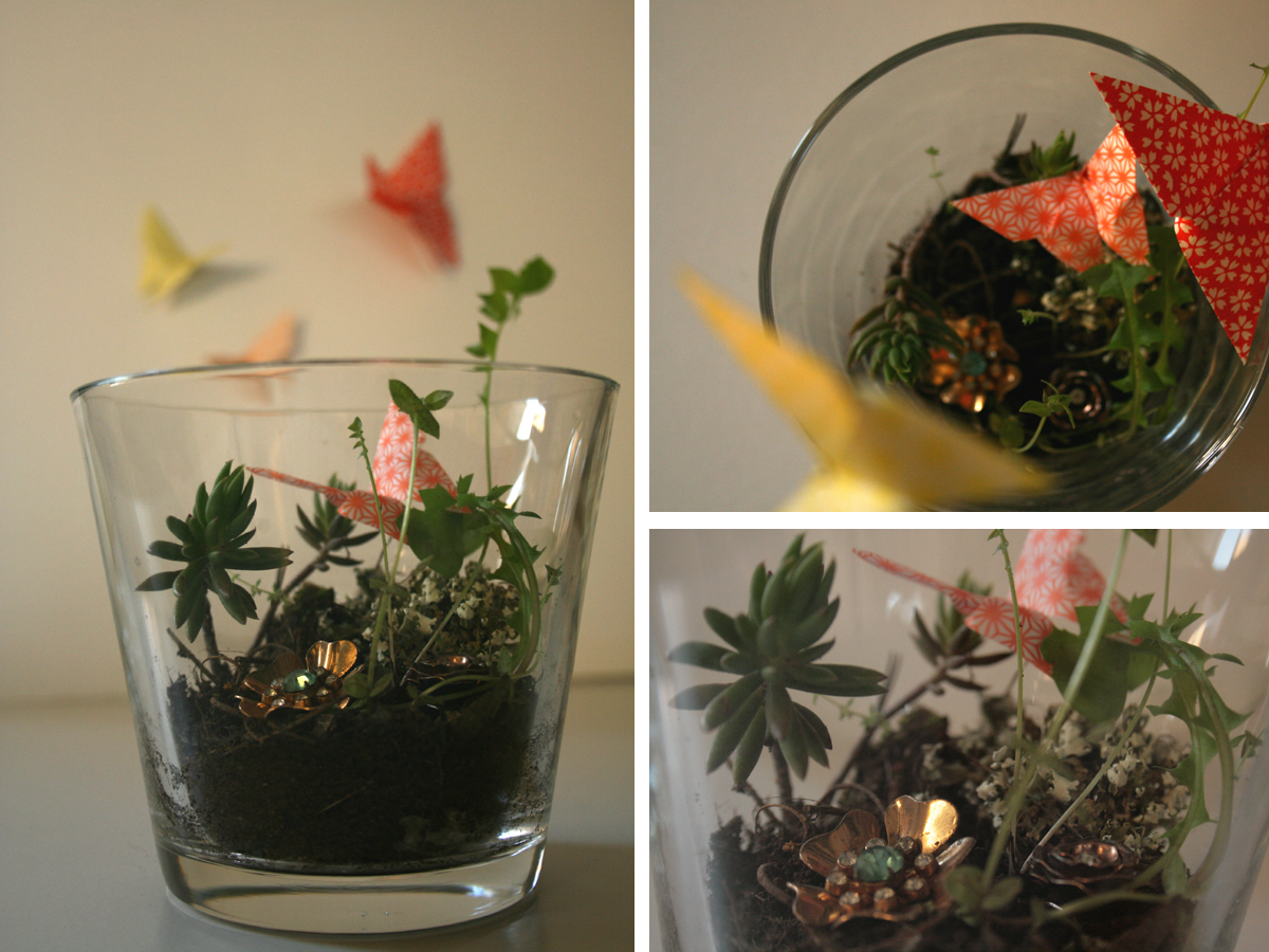 Mariposas de origami / Origami butterflies - OPENstudio 79