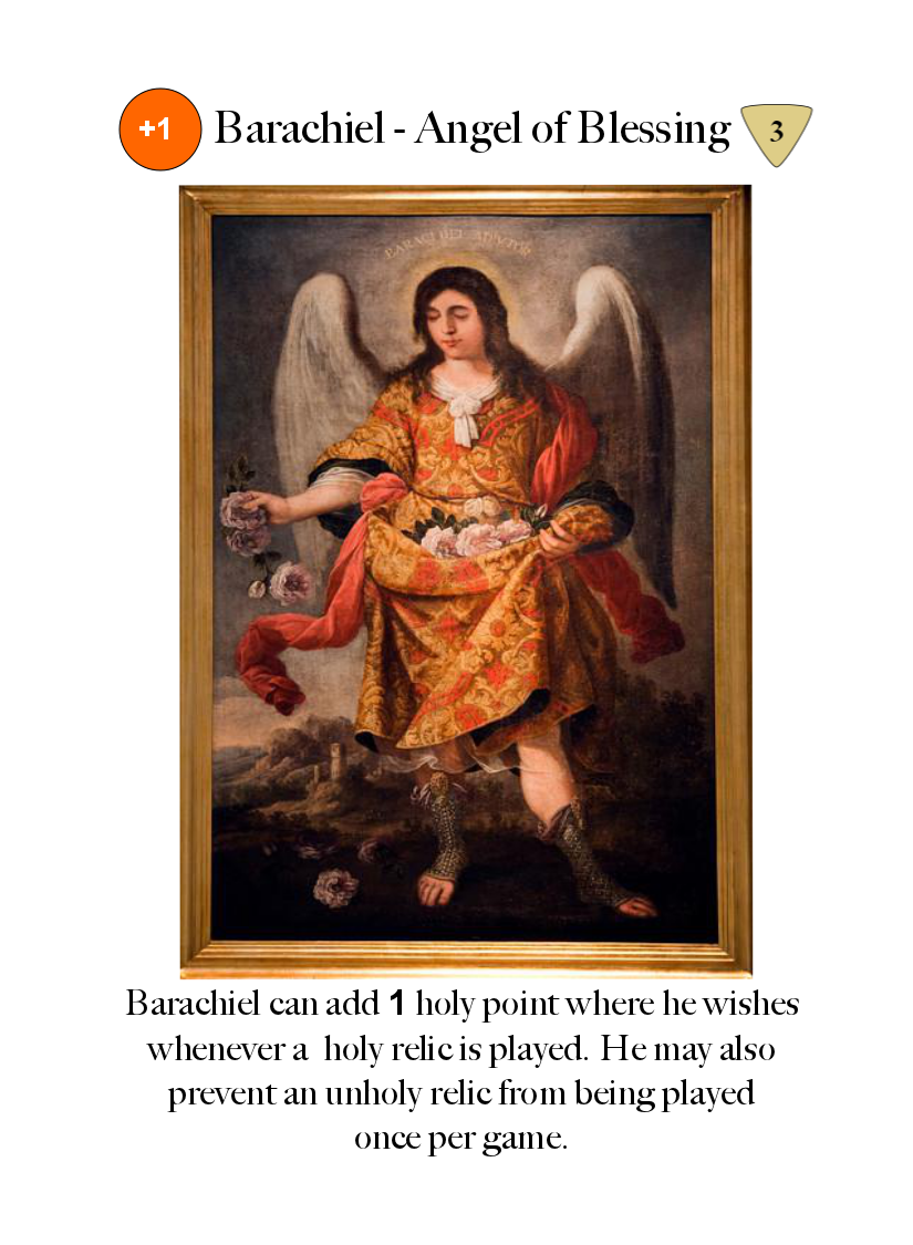 Robert Burke Games: Barachiel - The Angel of Blessing