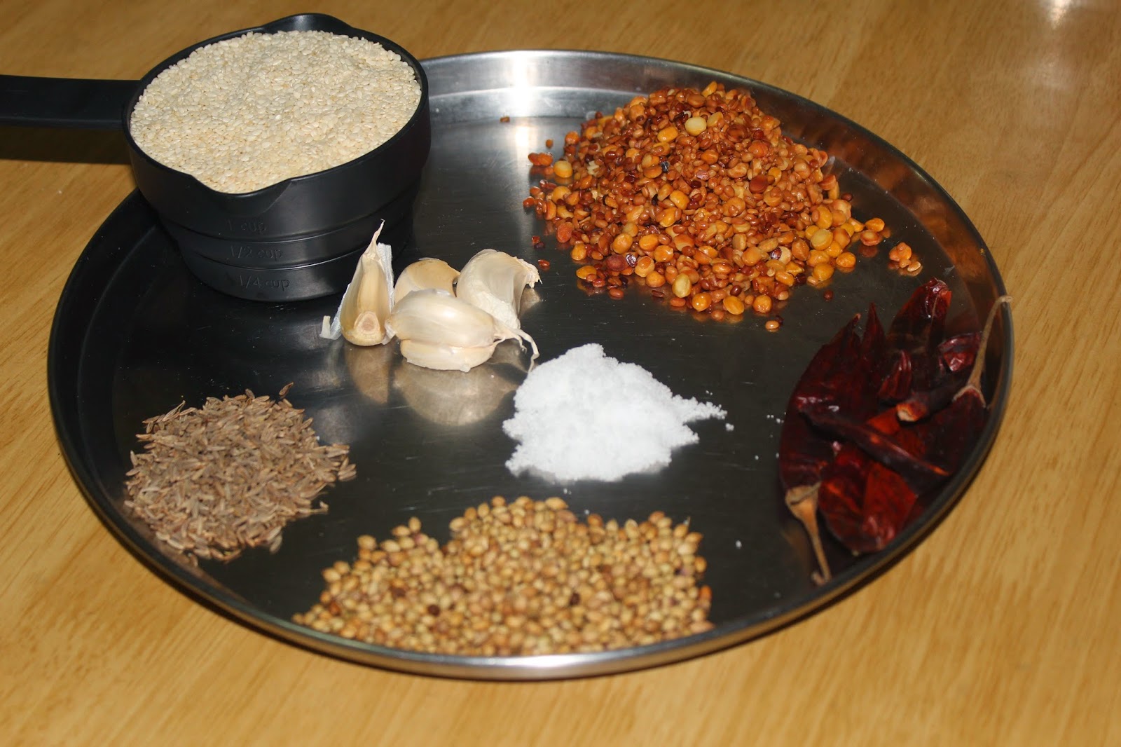 SavisPassions: Nuvvula pudi / Yellina chutney pudi / Seasame powder ...