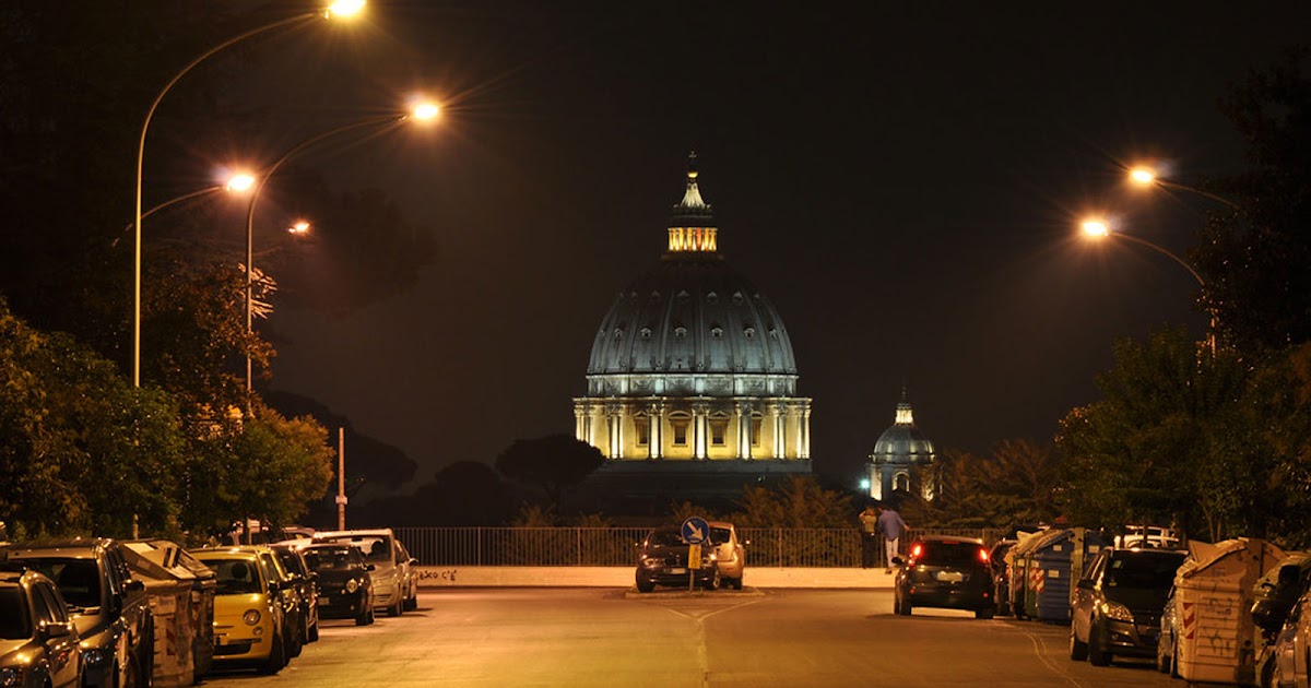 Via Piccolomini — złudzenie optyczne w Rzymie | Kalejdoskop Renaty