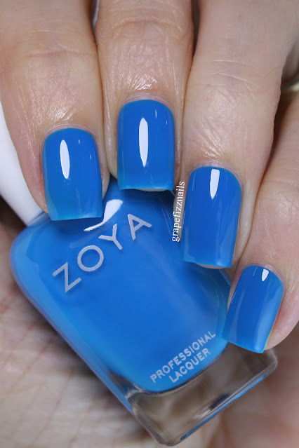 Grape Fizz Nails: Zoya Easy Neon Collection 2021