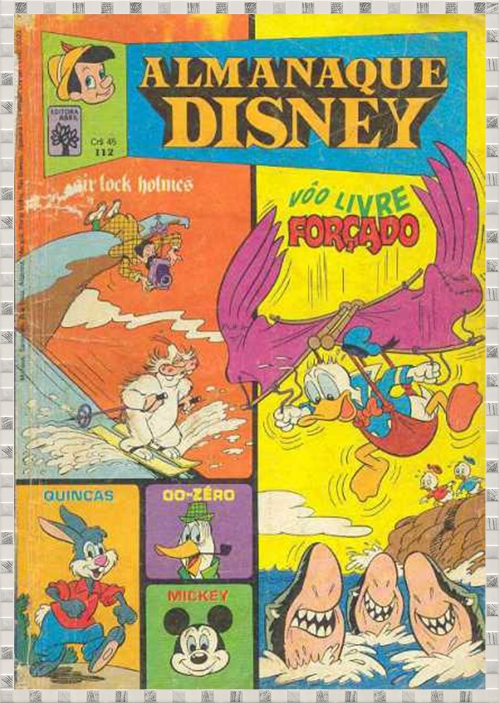 CAPAS DE GIBI COVERS COMICS-ALMANAQUE DISNEY 03