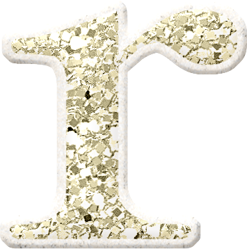 Bello Alfabeto en Glitter. - Oh my Alfabetos!