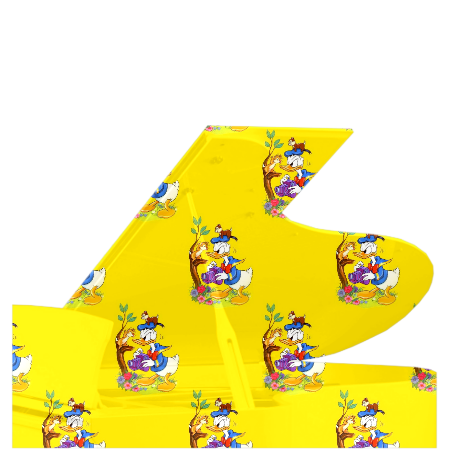 Monica Michielin Alfabetos: DONALD DUCK YELLOW TEXTURE SEAMLESS ...