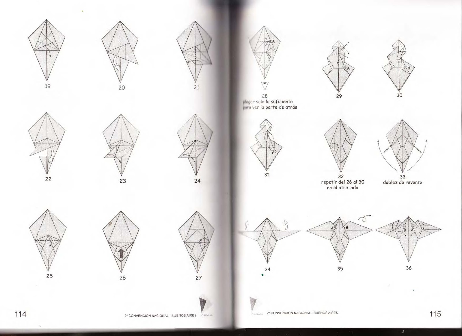 Origami Argentina Convention 2012 - Ruby Book Origami