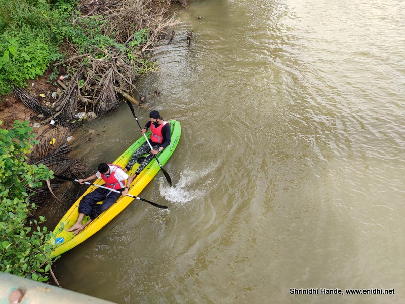 Kayaking adventure near Udupi in Suvarna river by Watersports Kemmannu ...