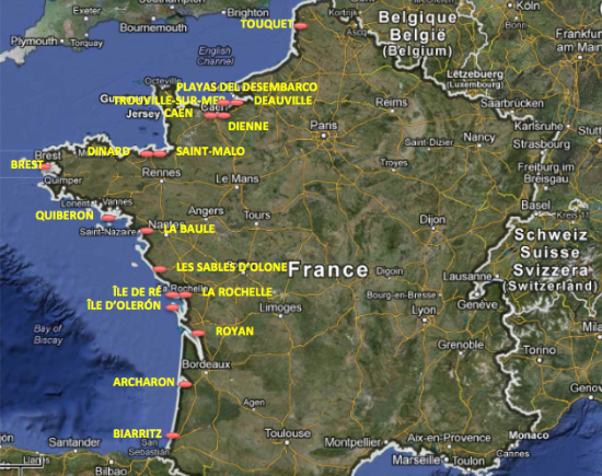 CETTEROS VIAJEROS: LA COSTA FRANCESA