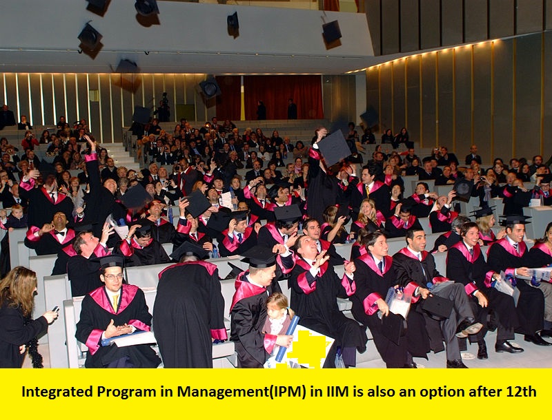Integrated Program in Management in IIM is also an option after 12th ...